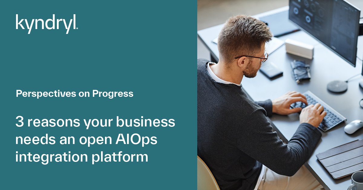 3 reasons your business needs an open AIOps integration platform 3 reasons your business needs an open AIOps integration platform