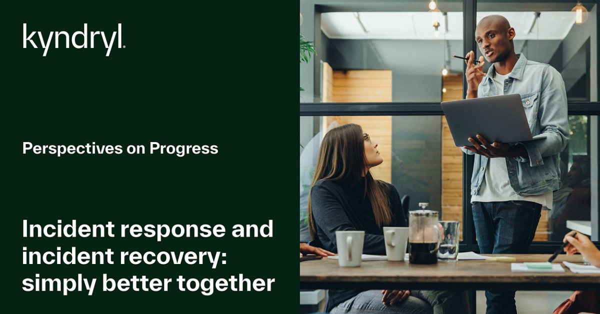 Incident response and incident recovery: simply better together