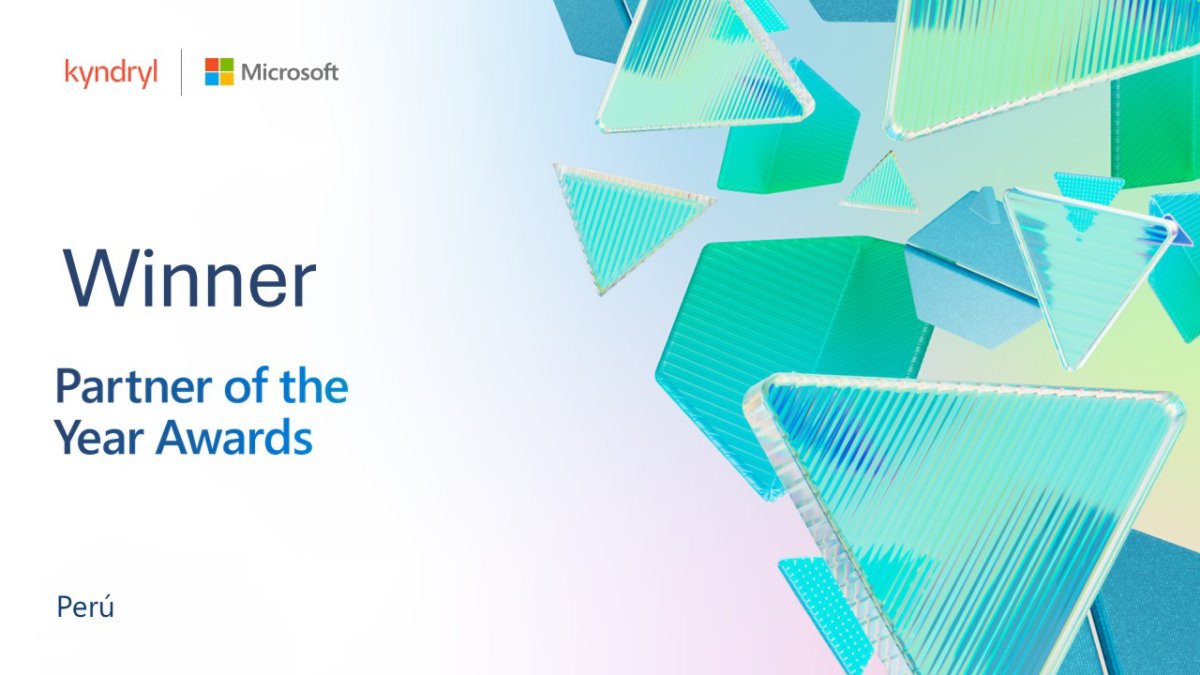 Kyndryl Peru recognized as the winner of 2024 Microsoft Americas Partner of the Year