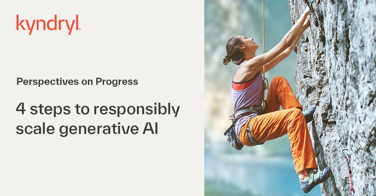 4 steps to responsibly scale generative AI