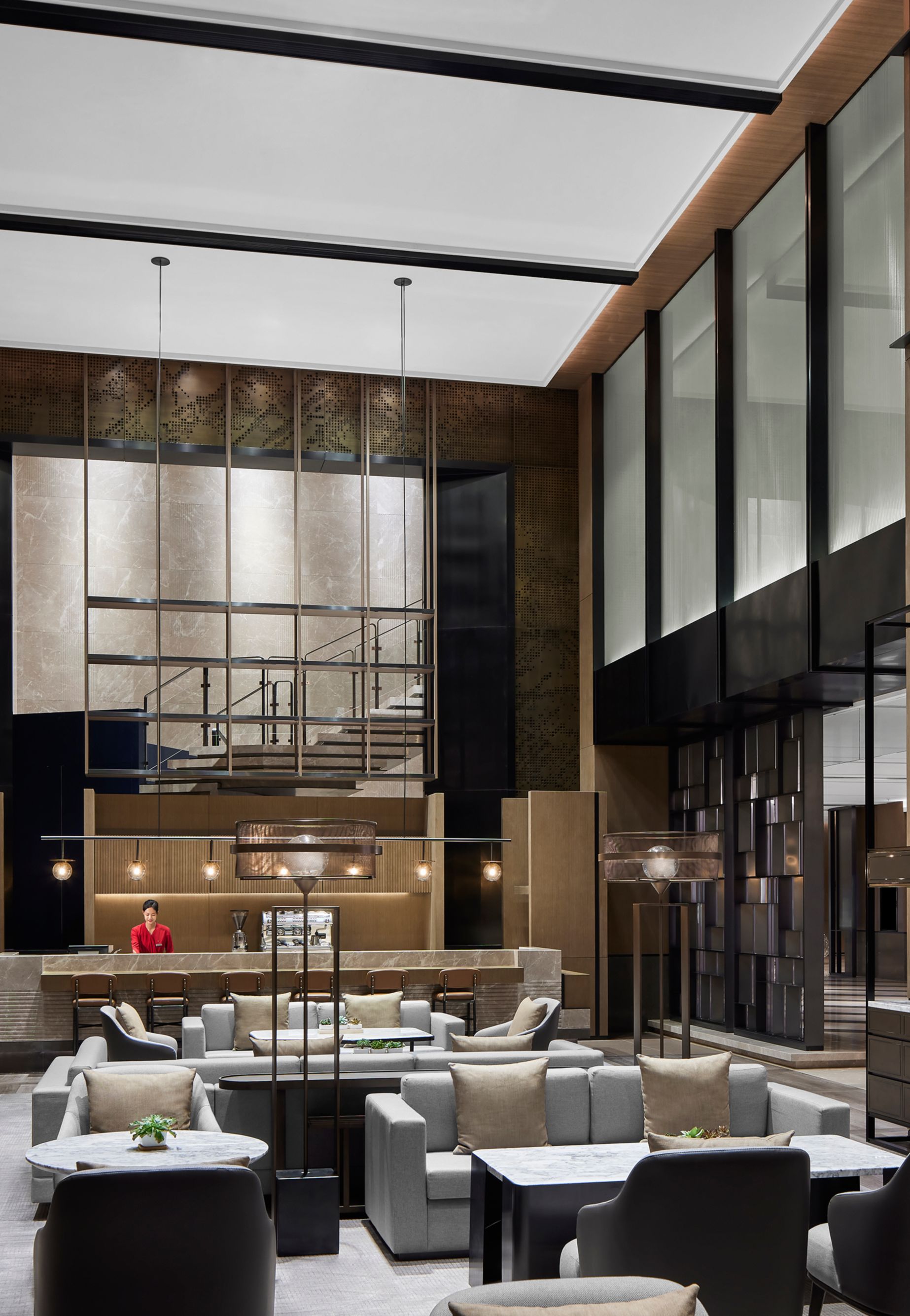 Marriott Hotel Lobby