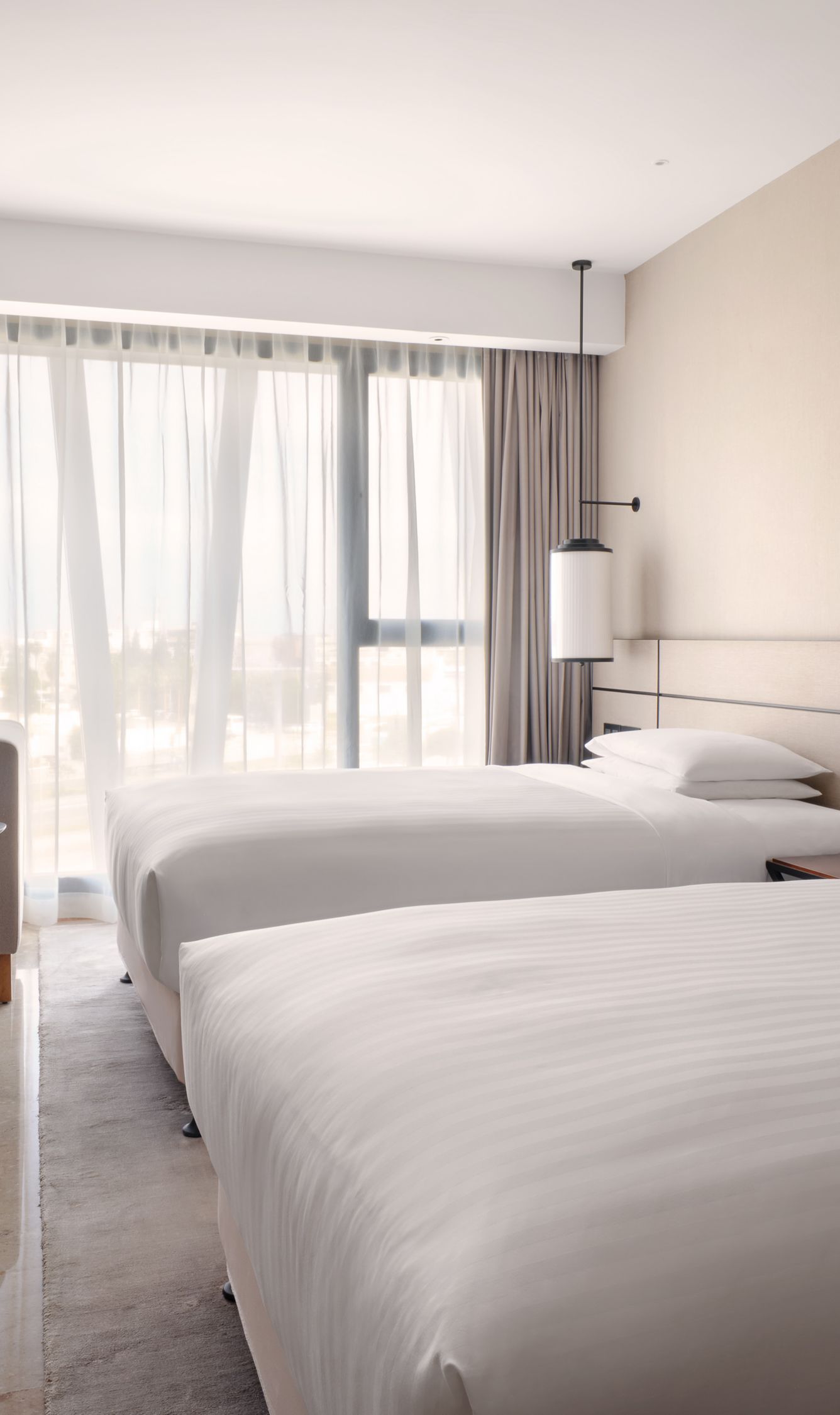 Chambres et suites modernes - Tunis Marriott Hotel