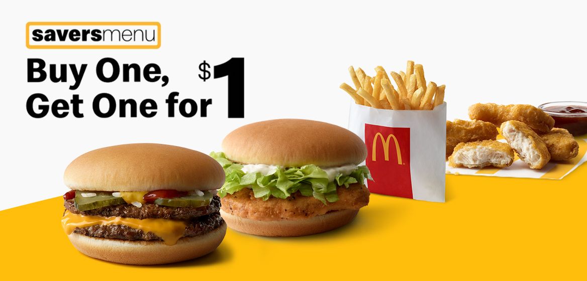 Savers Menu | McDonald’s