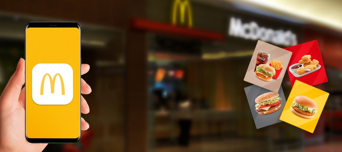 Download the McDonald’s app to get exciting rewards and surprises every day