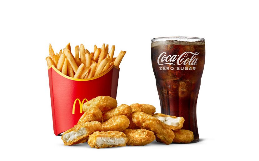 Mcdonalds Chicken Nuggets Og Pommes Frites Chicken Nuggets + Pommes