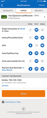 Get Connected With Notifications | Navy Federal Credit Union