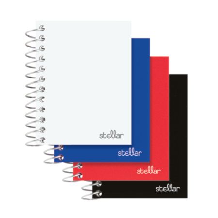 Office Depot Brand Mini Stellar Spiral Notebook 2 12 x 4 College Ruled ...