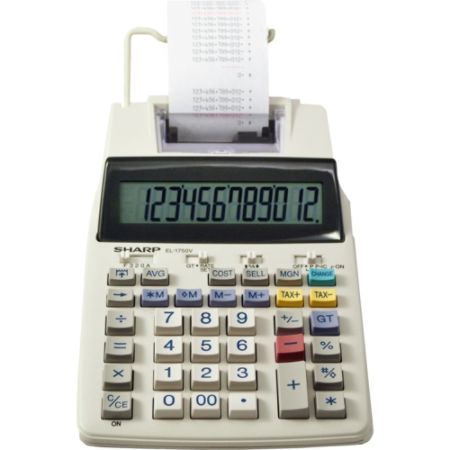 Sharp EL 1750V Printing Calculator by Office Depot & OfficeMax