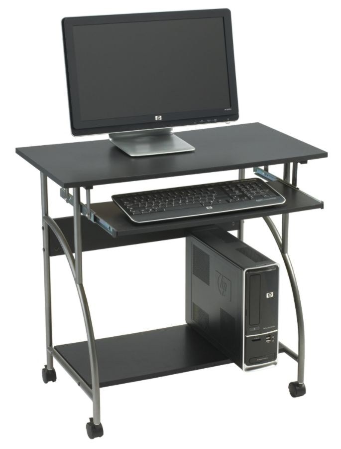 OfficeMax Computer Cart Black by Office Depot & OfficeMax