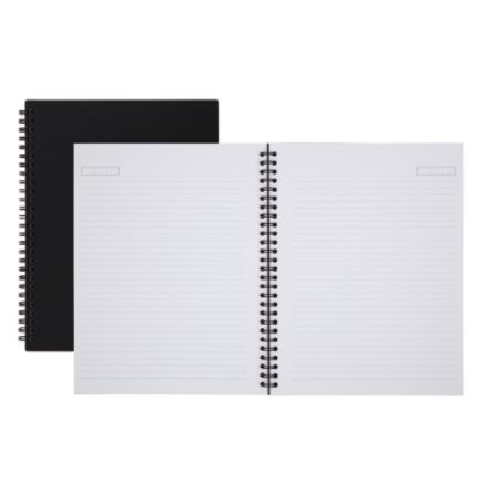 Office Depot Brand Wirebound Notebook Business 7 14 x 9 12 160 Pages 80 ...