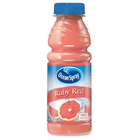 Ocean Spray Pepsico Bottled Ruby Red Juice Grapefruit Flavor 15.20 fl ...