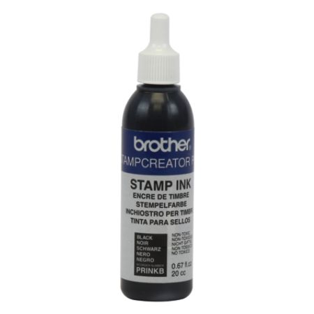 Brother Stampcreator PRO Stamp Ink Refill Bottle 0.67 Oz Black by ...