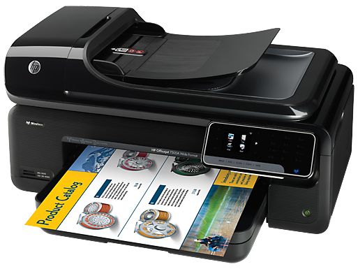 HP Officejet 7500A Wide Format ePrint All In One Printer Copier Scanner ...