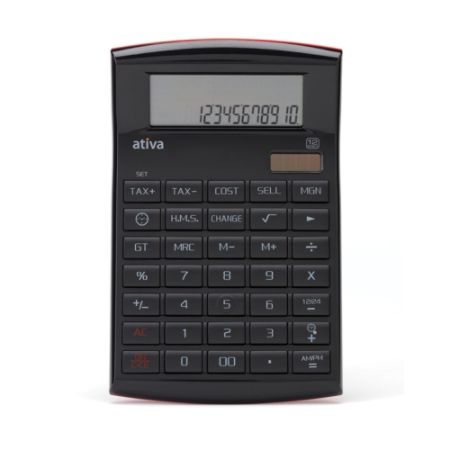 Ativa Executive Calculator Bundle BlackRed by Office Depot & OfficeMax