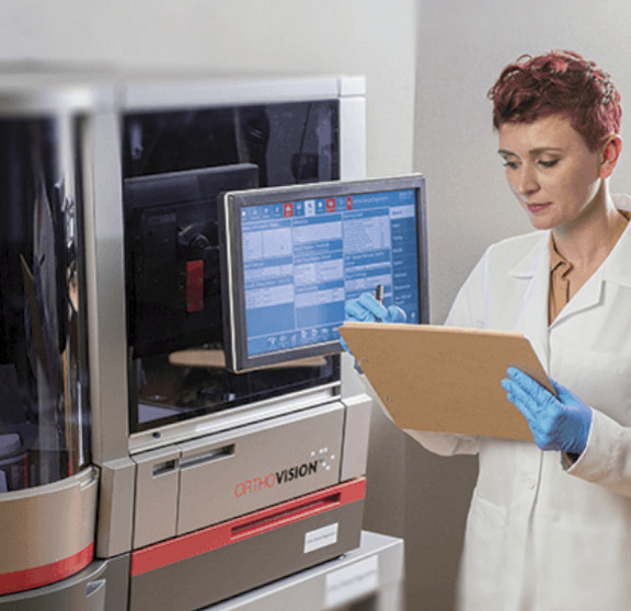 Semi-Automated Testing | Ortho Clinical Diagnostics