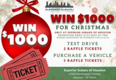 Subaru Love Promise Begins With Superior Subaru of Houston in Jersey ...