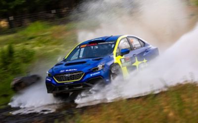 Subaru Motorsports USA Teams Finish on Podium at Oregon Trail Rally