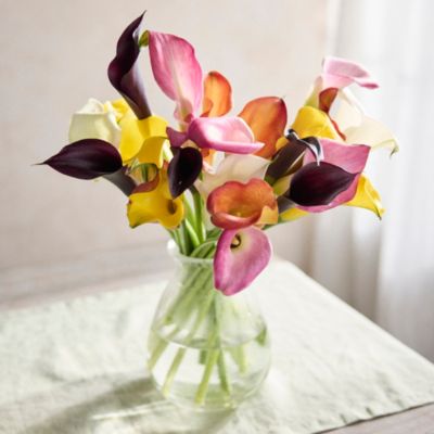 White Calla Lilies Bouquet