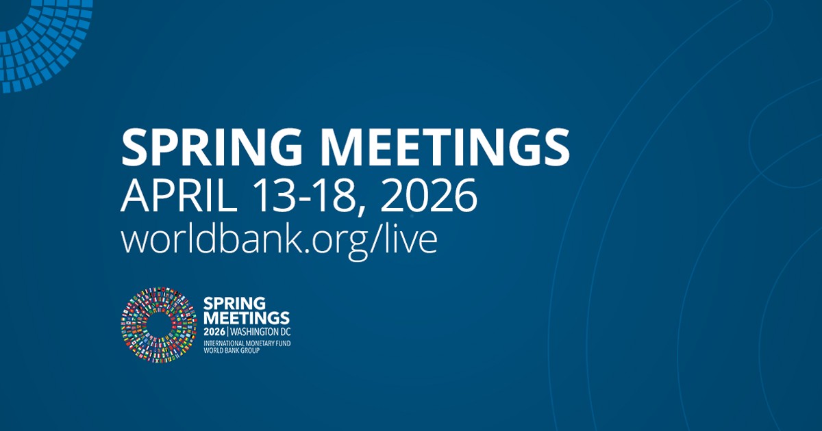 2026 Spring Meetings - Building prosperity through policy