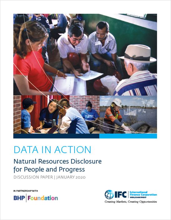 Data in Action: Natural Resources Disclosure for People and Progress