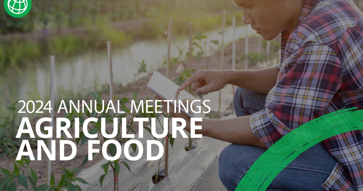 Event | Agriculture and Food as an Engine of Sustainable Growth and ...