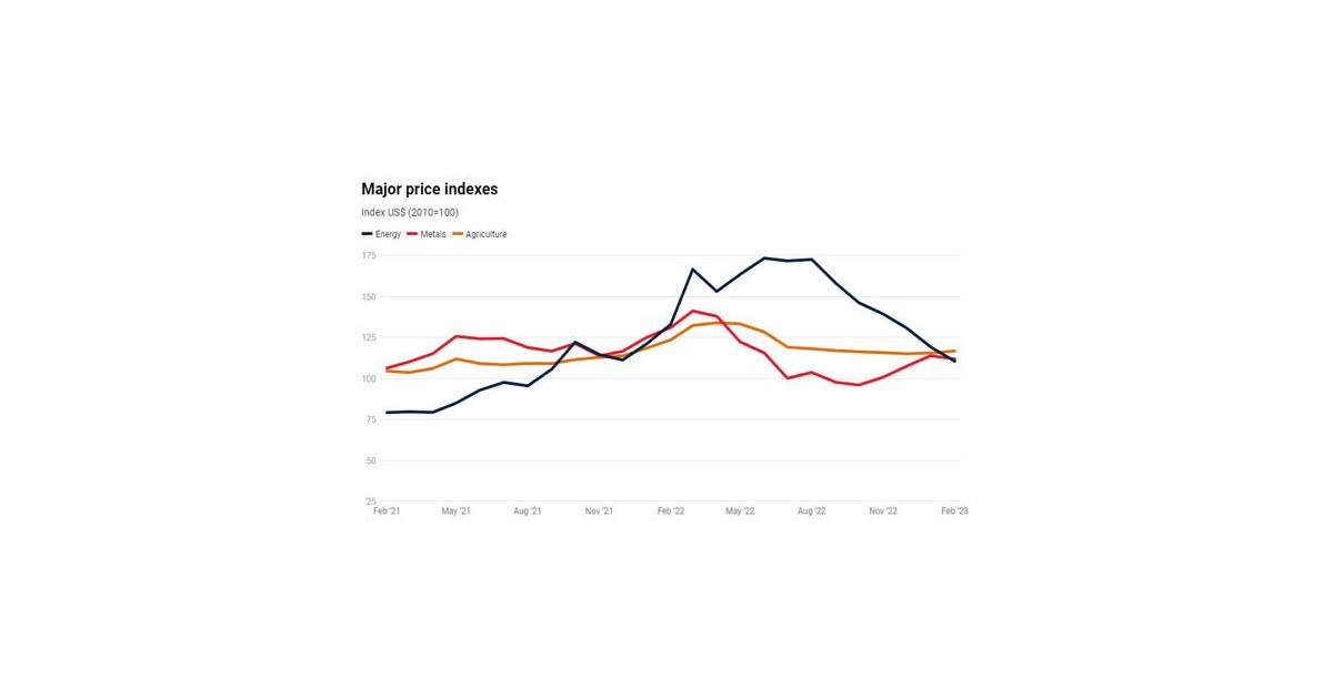 Most commodity prices eased in February—Pink Sheet