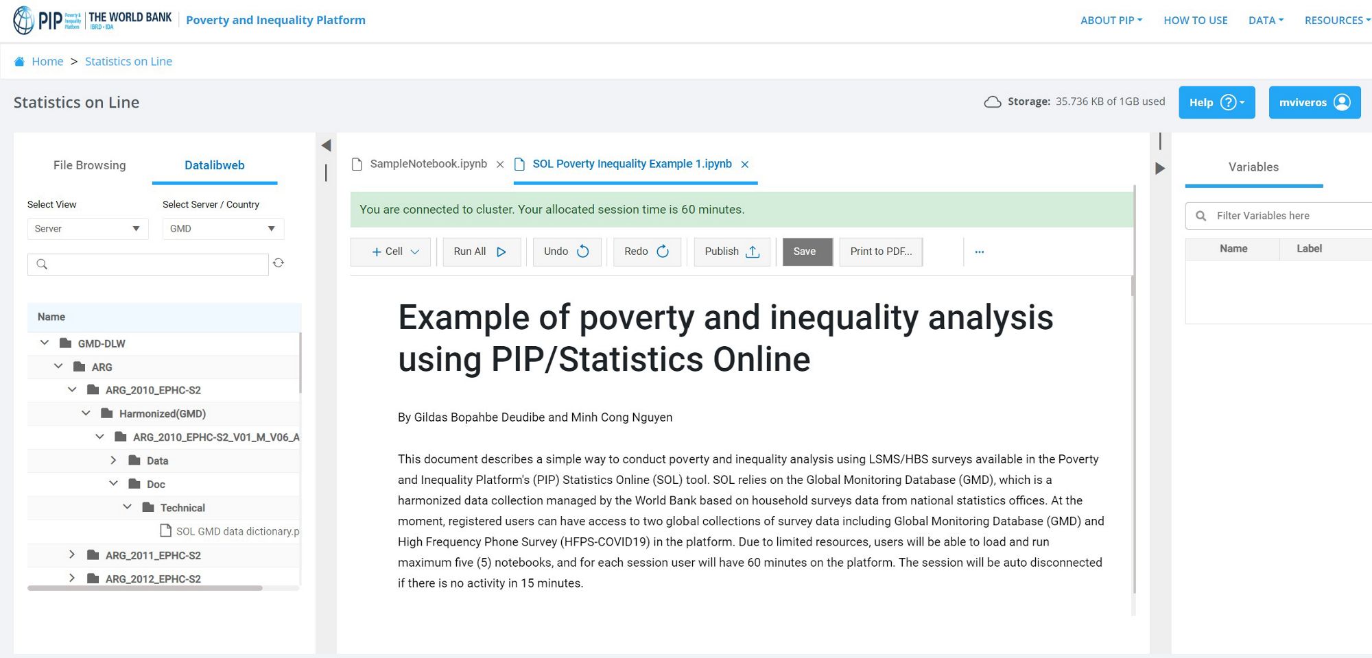 Poverty and Inequality Platform