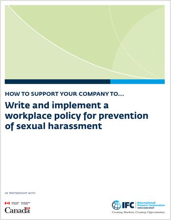 How to Support Your Company to Write and Implement a Workplace Policy ...