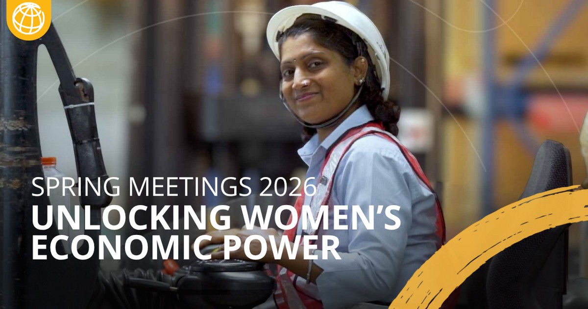Event | Spring Meetings 2026: Unlocking Women’s Economic Power