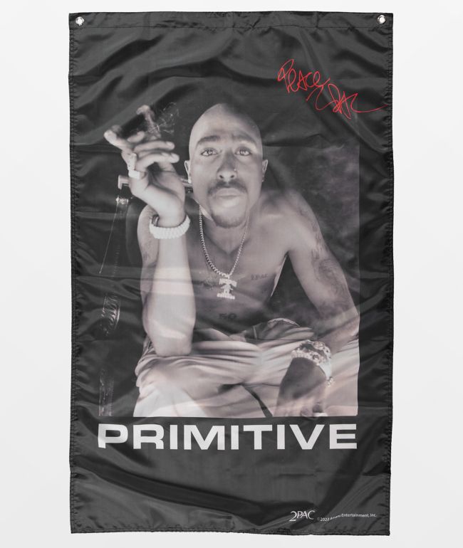 Tupac Smoking Poster